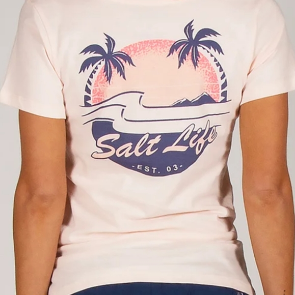 Salt Life | Tops | Salt Life Island Living Cotton Graphic Tshirt | Poshmark